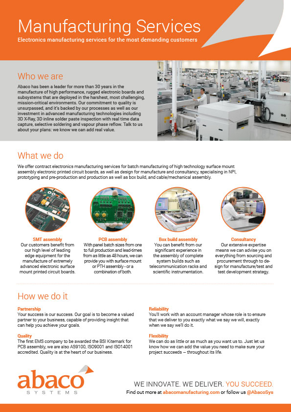 Brochures | Abaco Systems