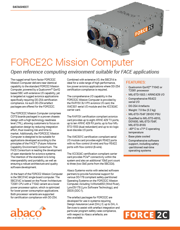 Datasheets | Abaco Systems