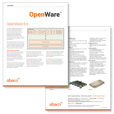 OpenWare | Abaco Systems